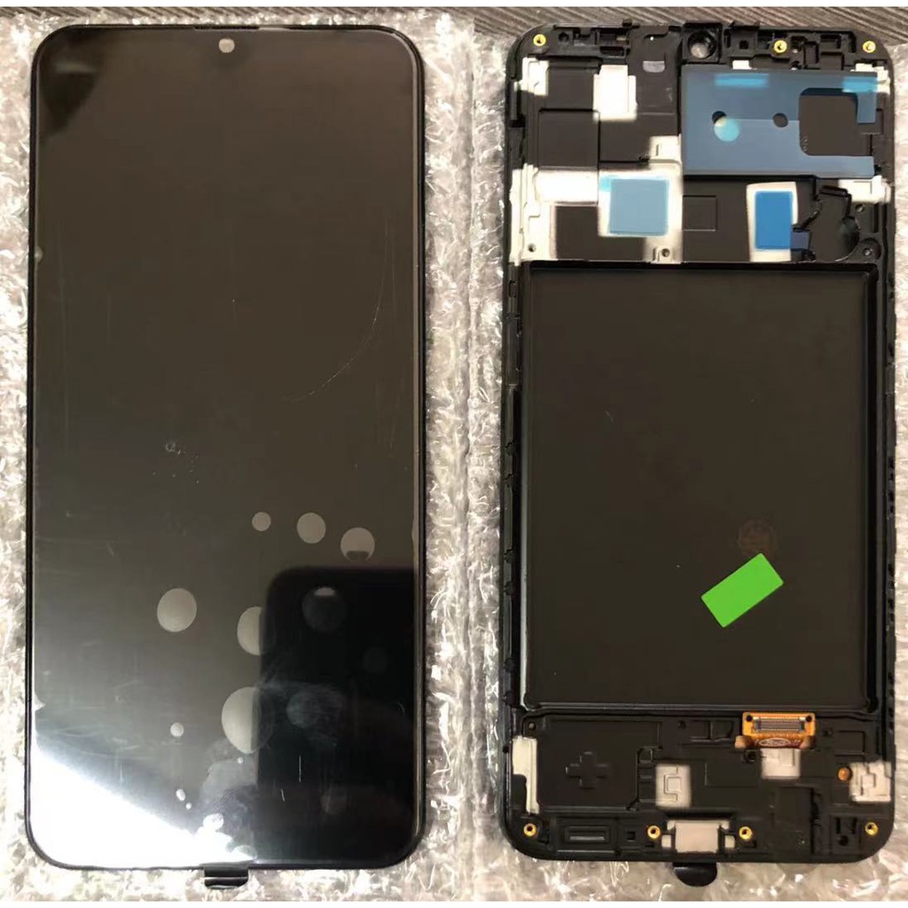 Tela Frontal Touch Display Samsung A20 A205 com aro original oled | Shopee Brasil