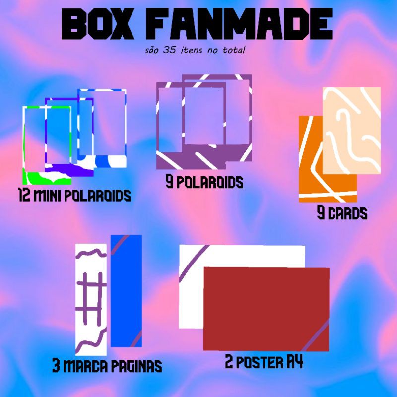 Box Fanmade Kpop DIY Personalizada | Shopee Brasil