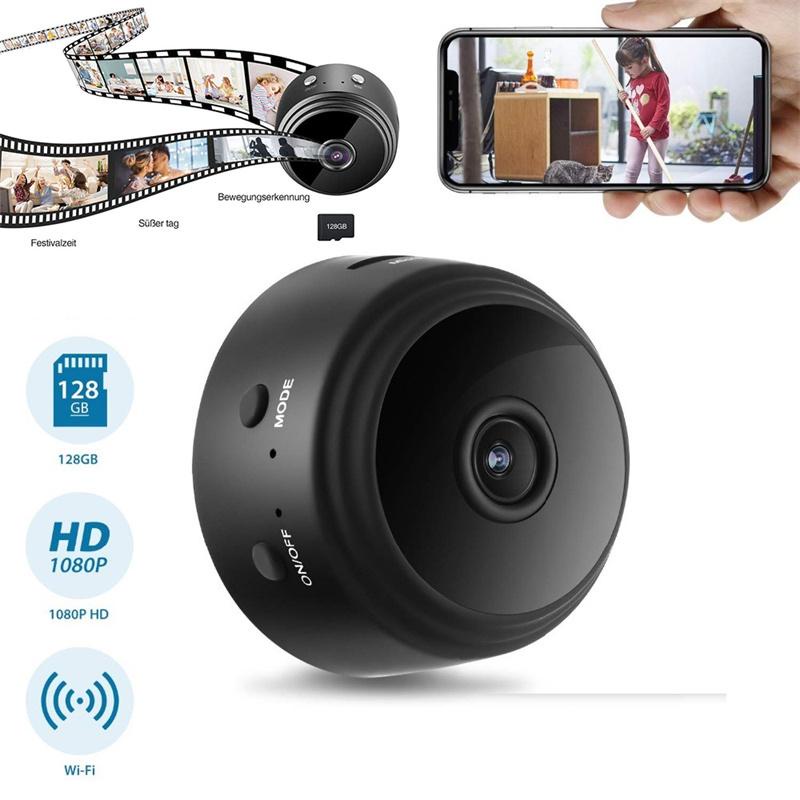Mini Micro Câmera Ip A9 Espiã Wifi Segurança Full Hd 1080p | Shopee Brasil
