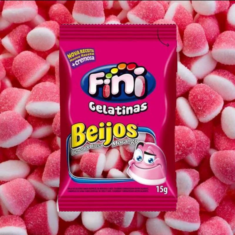 Mini Fini - 15g - Sabores, Minhocas, Dentaduras, Bananinha, Amora e ...