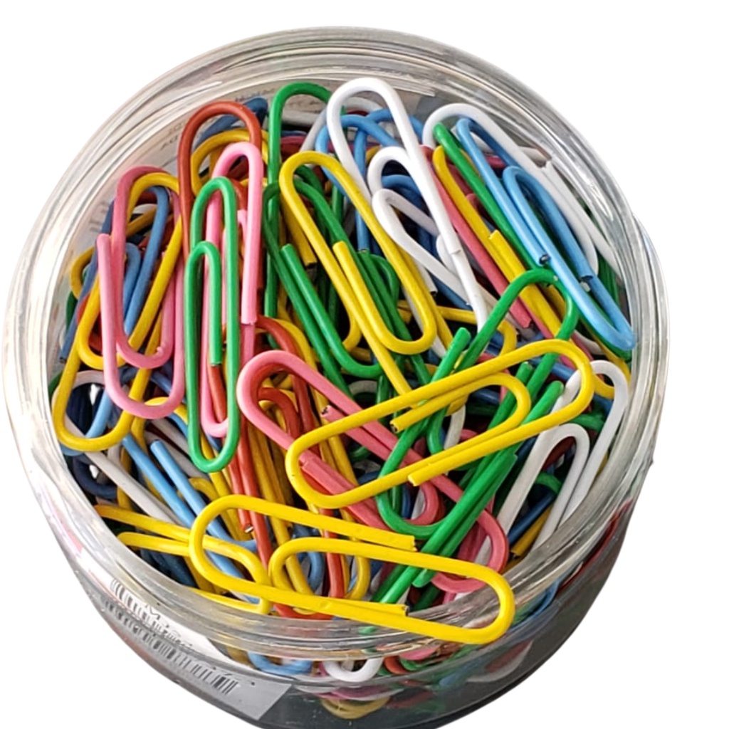 Kit 160 Clips Coloridos em metal para Papel 28mm | Shopee Brasil