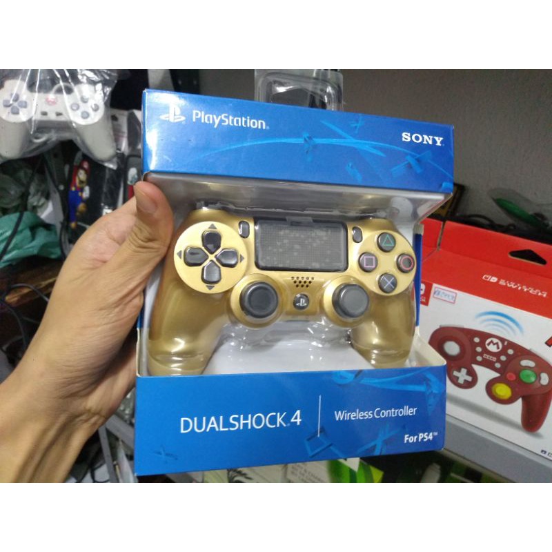 Controle PS4 Dourado Gold | Shopee Brasil
