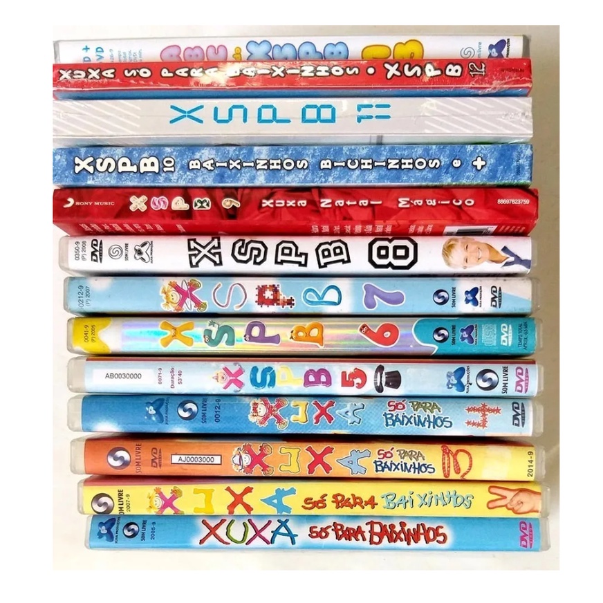 Dvd Xuxa Só Para Baixinhos - Coleção Completa | Shopee Brasil