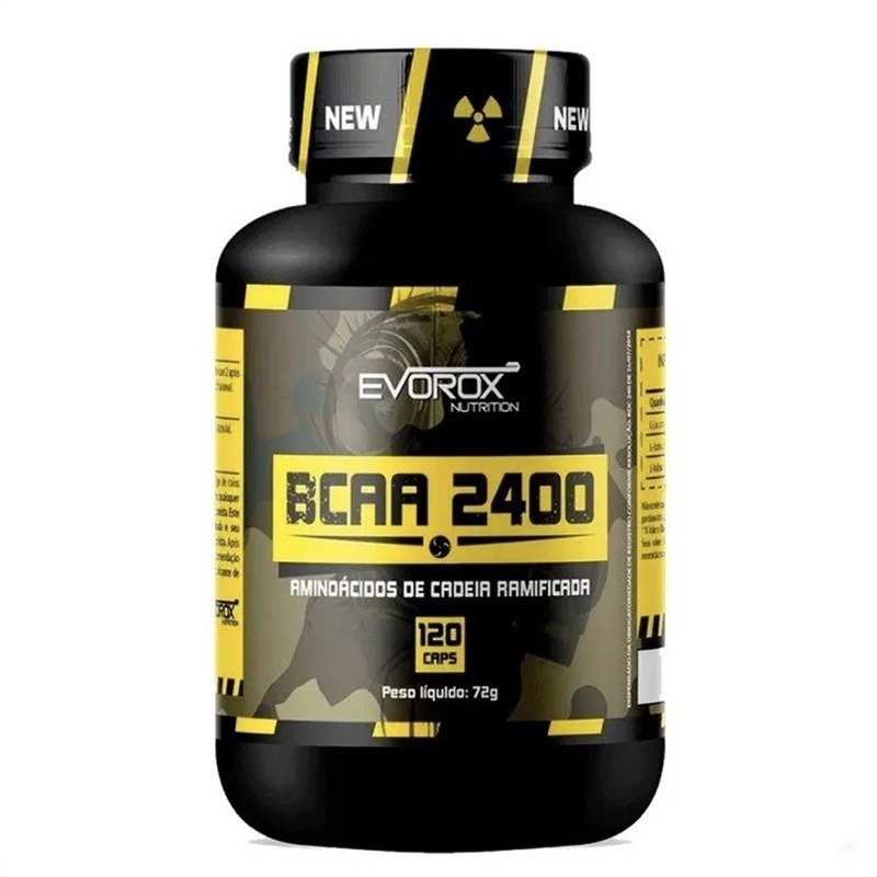 BCAA 2400 - 120 Cápsulas - Evorox Nutrition | Shopee Brasil
