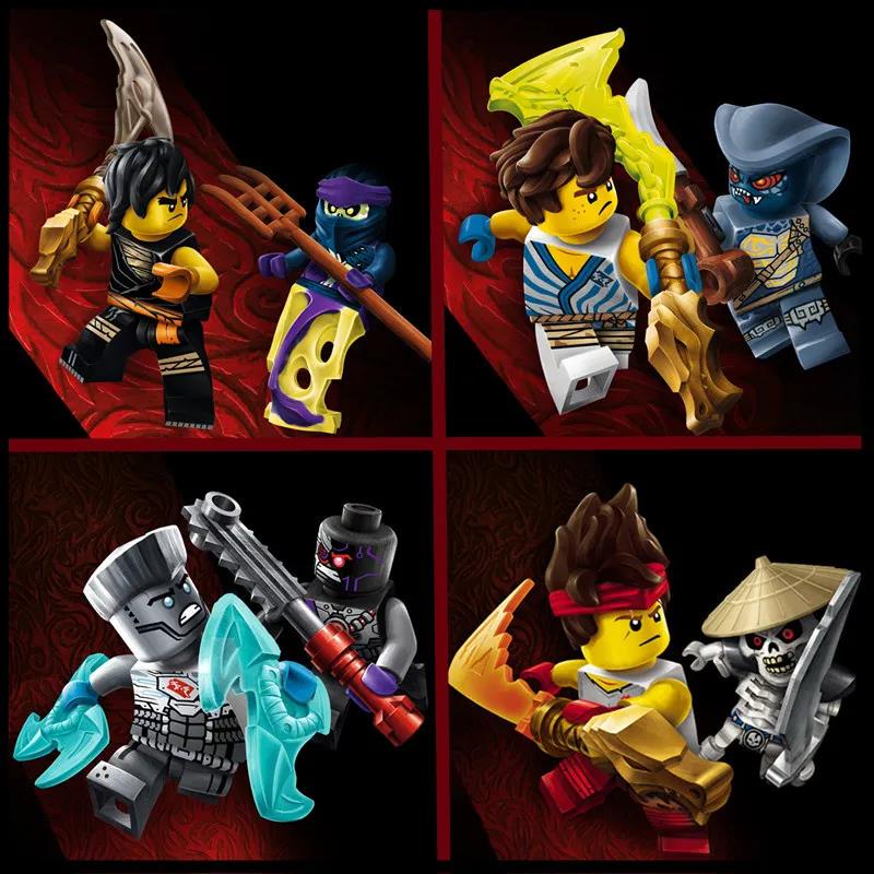 Phantom Ninja Series Kai Zan Jay Kou Ninja Battle Minifiguras ...