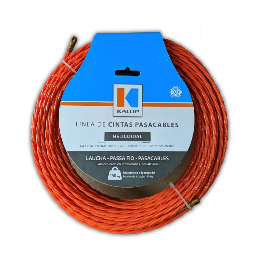 Guia Passa Fio Profissional Resistente Eletricista 20m Kalop | Shopee ...