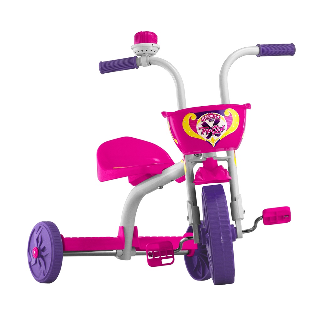 Motoca Triciclo Velotrol Infantil Criança Com Buzina Motoquinha 3 Rodas ...