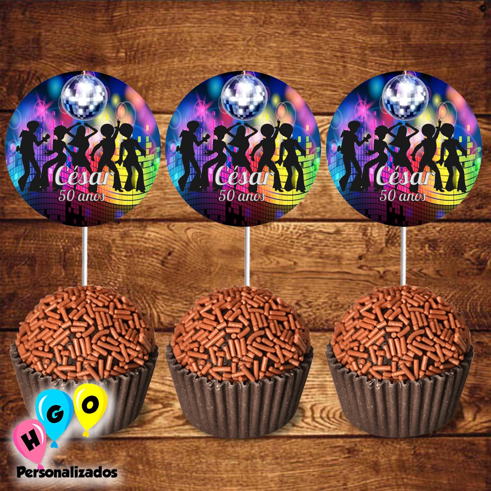 30 topper balada anos 80 | Shopee Brasil