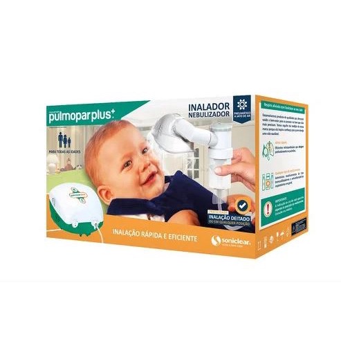Inalador Nebulizador Pulmompar Plus | Shopee Brasil