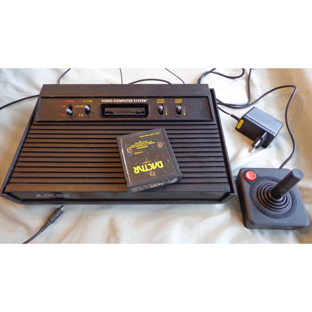 console atari 2600 polyvox com placa americana pronto para jogar ...