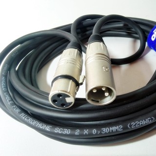 Cabo Microfone Santo Angelo Sc30 Standard Xlr 4.57 metros Dmx Angel 0.30mm bitola resistente ...