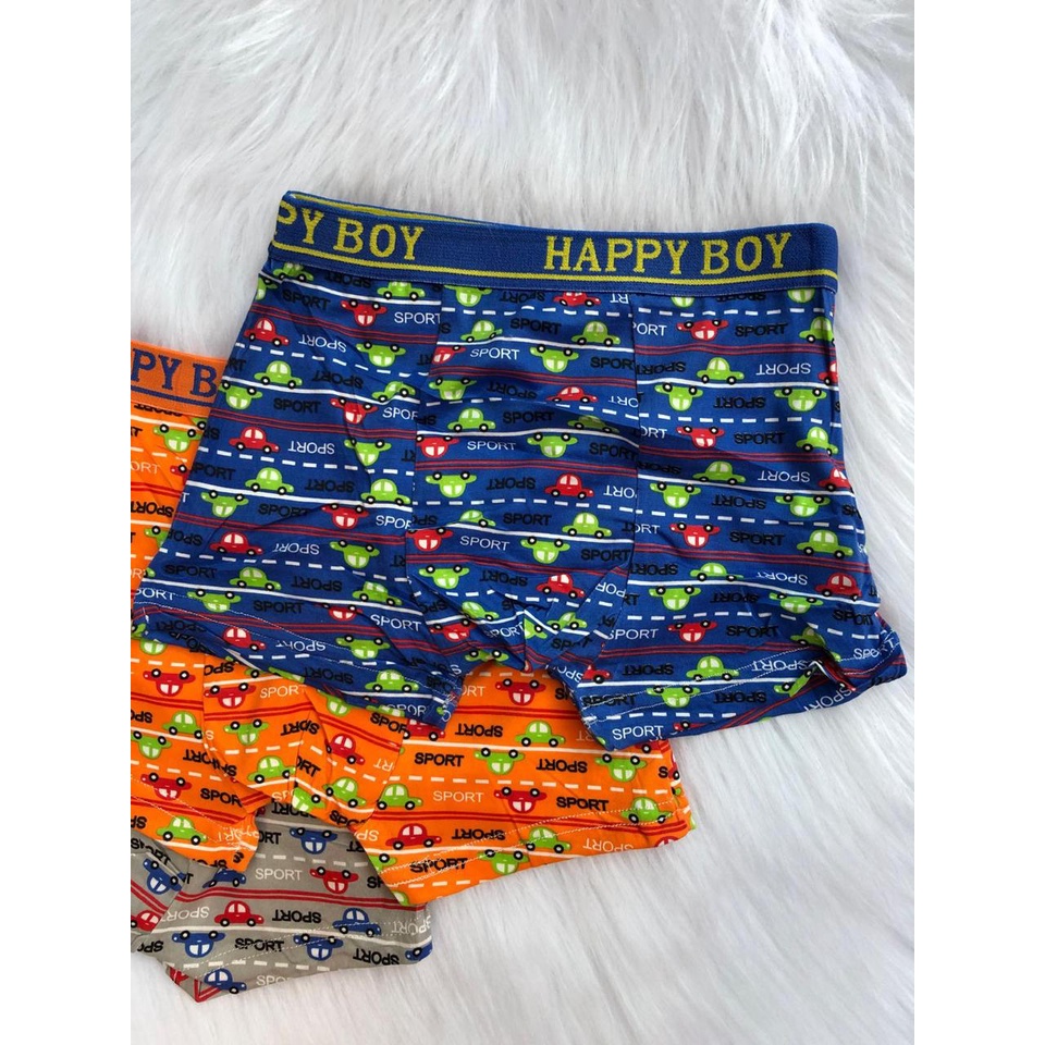 Cueca Box Infantil Box Kit Com 3 Para Meninos | Shopee Brasil