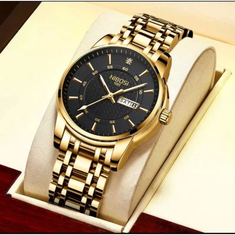 Relógio Masculino Nibosi 2381 Dourado Luxo | Shopee Brasil Relógio Masculino Nibosi 2381 Dourado Luxo | Shopee Brasil