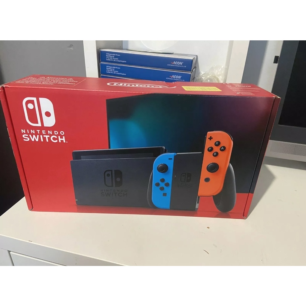 Nintendo switch console neon | Shopee Brasil