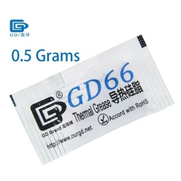 Pasta Termica Silver GD 66 Sachê 0,5g | Shopee Brasil