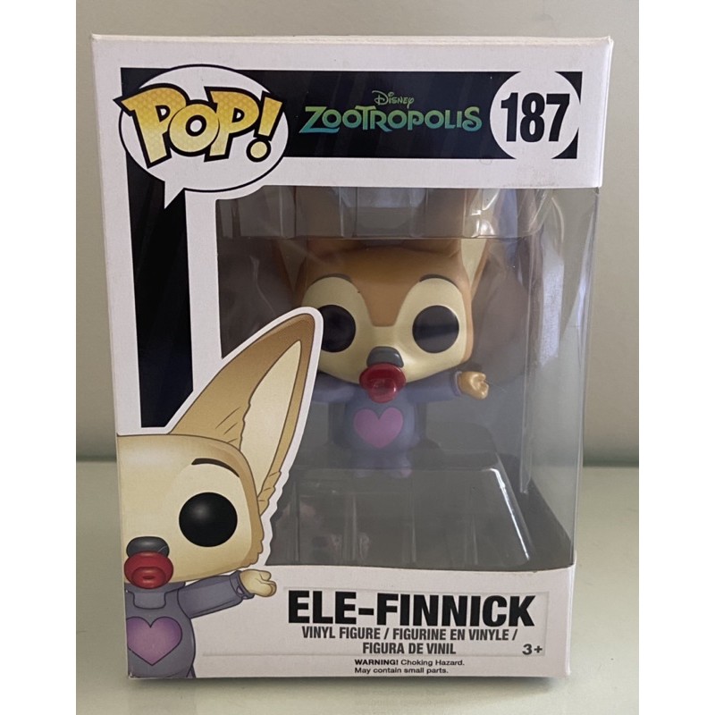 Funko Pop Ele-Finnick - Zootopia | Shopee Brasil