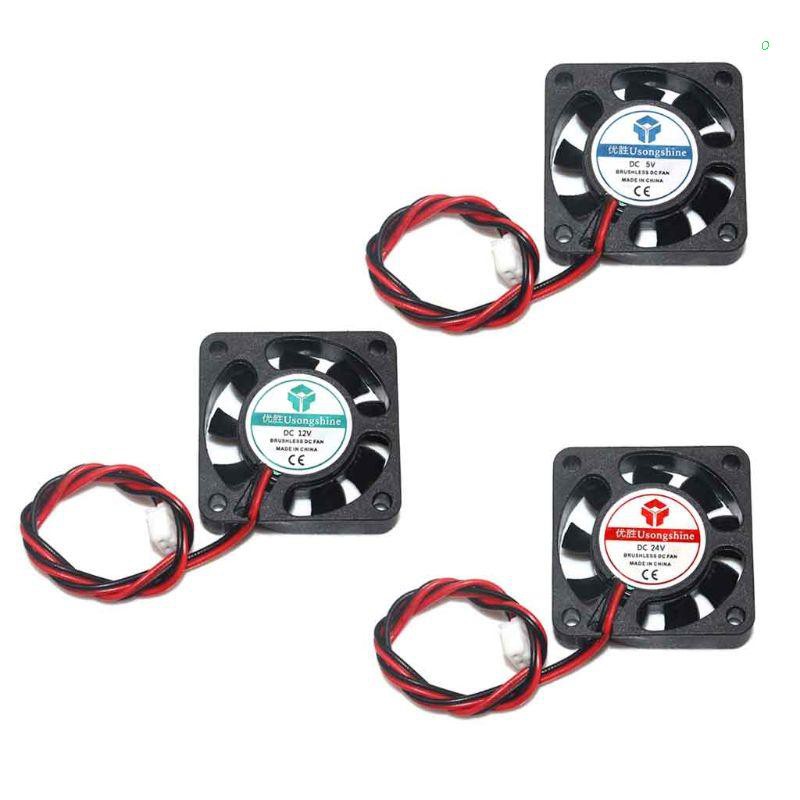 o 1PC DC 2Pin Mini 3010 Cooling Fan 5V/12V/24V 30MM 30x30x10mm Small ...