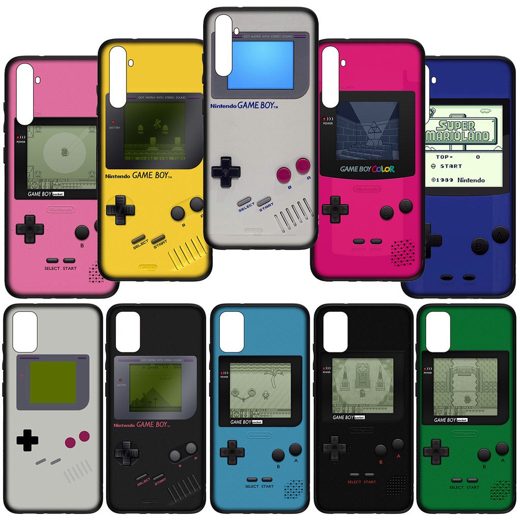 Capa De Silicone Flexível Preta Gameboy Gameboy Para Xiaomi Mi Poco X3 ...