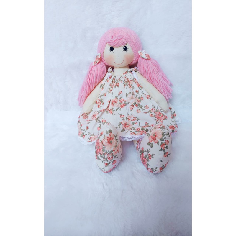 Boneca de Pano 50 cm Decoração Artesanal | Shopee Brasil