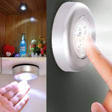 Toque Led de Armarios/Cozinha/Roupeiro Que Acende Por Toque Sem Fio Com ...