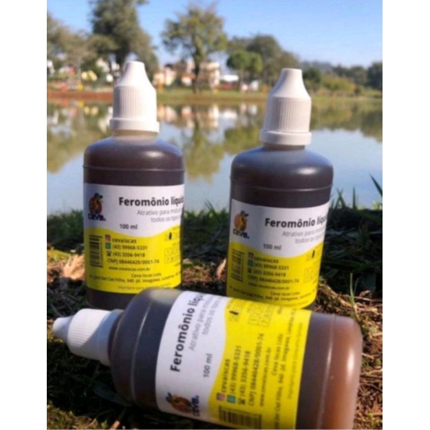 Feromonio Liquido 100ml para Misturar em Massas e Todas as Iscas ...