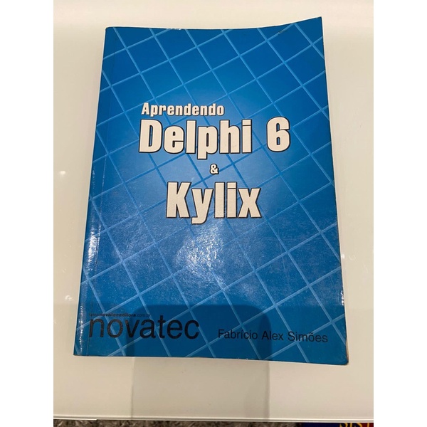 Livro Delphi Para Iniciantes Delphi 6 E Kylix Shopee Brasil 