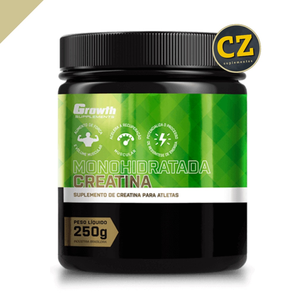 Creatina Monohidratada (100gr/250gr) - Growth Supplements ORIGINAL ...
