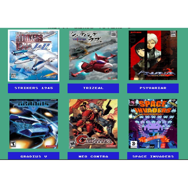 15 in 1 NAVES , SHMUPS DE NAVES PARA PS2 | Shopee Brasil