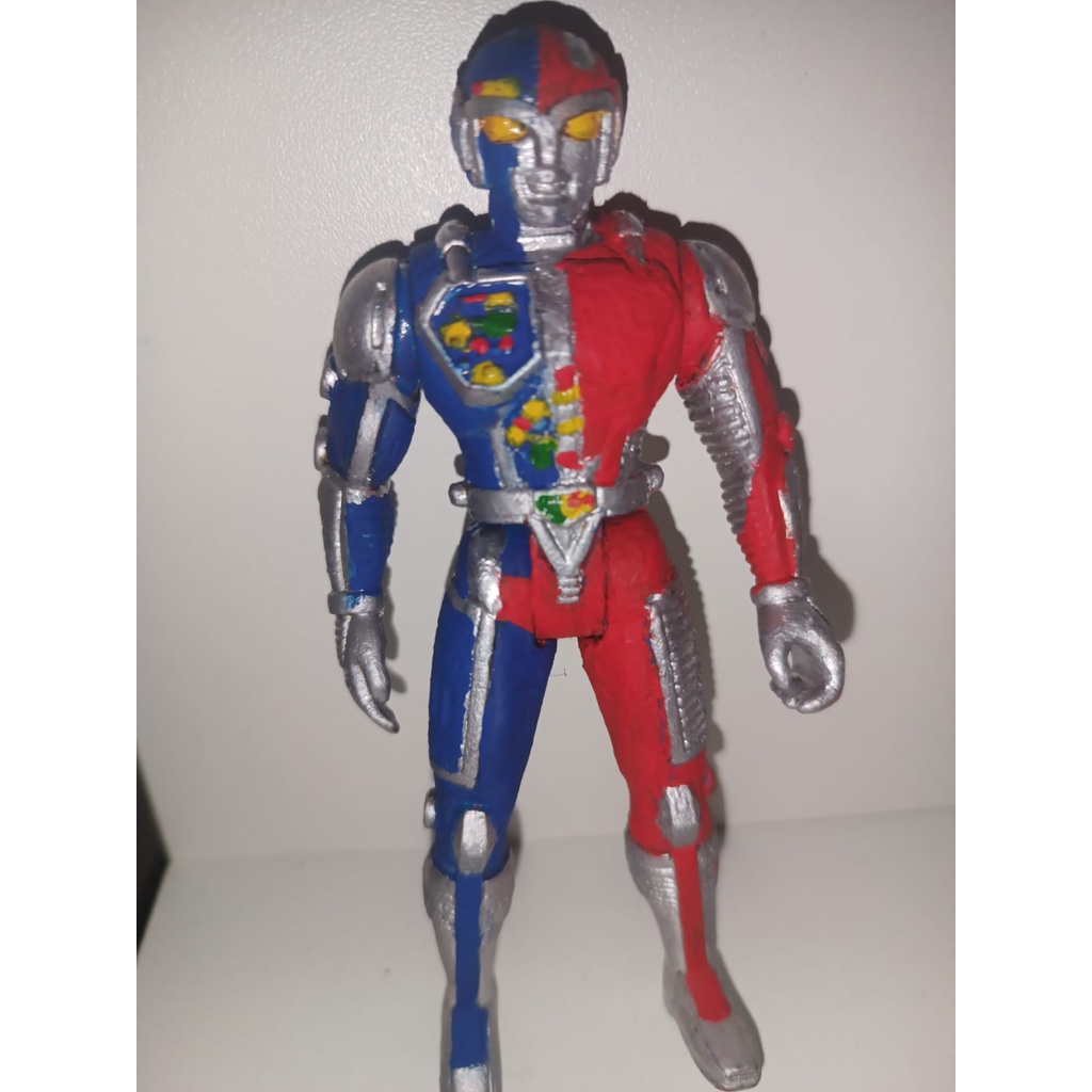 Metalder Custom Boneco Kenner tokusatsu Vr Troopers | Shopee Brasil