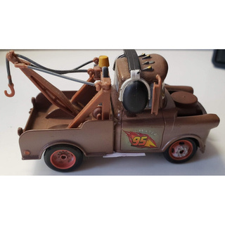 Disney Cars Store Cars 2 Tow Mater With Headset 10cm | Shopee Brasil