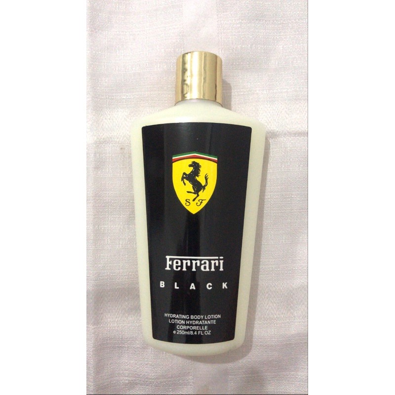 Creme Hidratante Corporal Ferrari Preto 250ml | Shopee Brasil