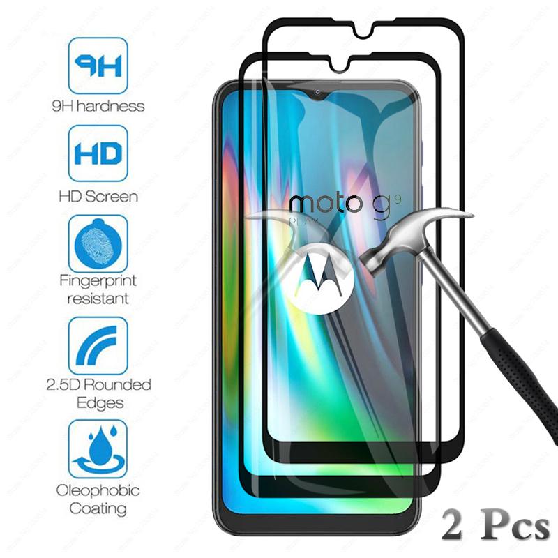 9D Full Cover Tempered Glass Motorola Moto G6 G7 G9 Play G8 E6S Plus ...
