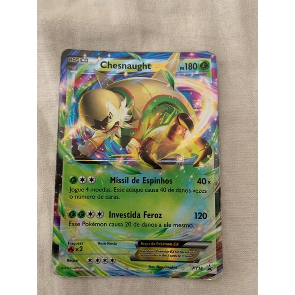 Mega Chesnaught Ex Card