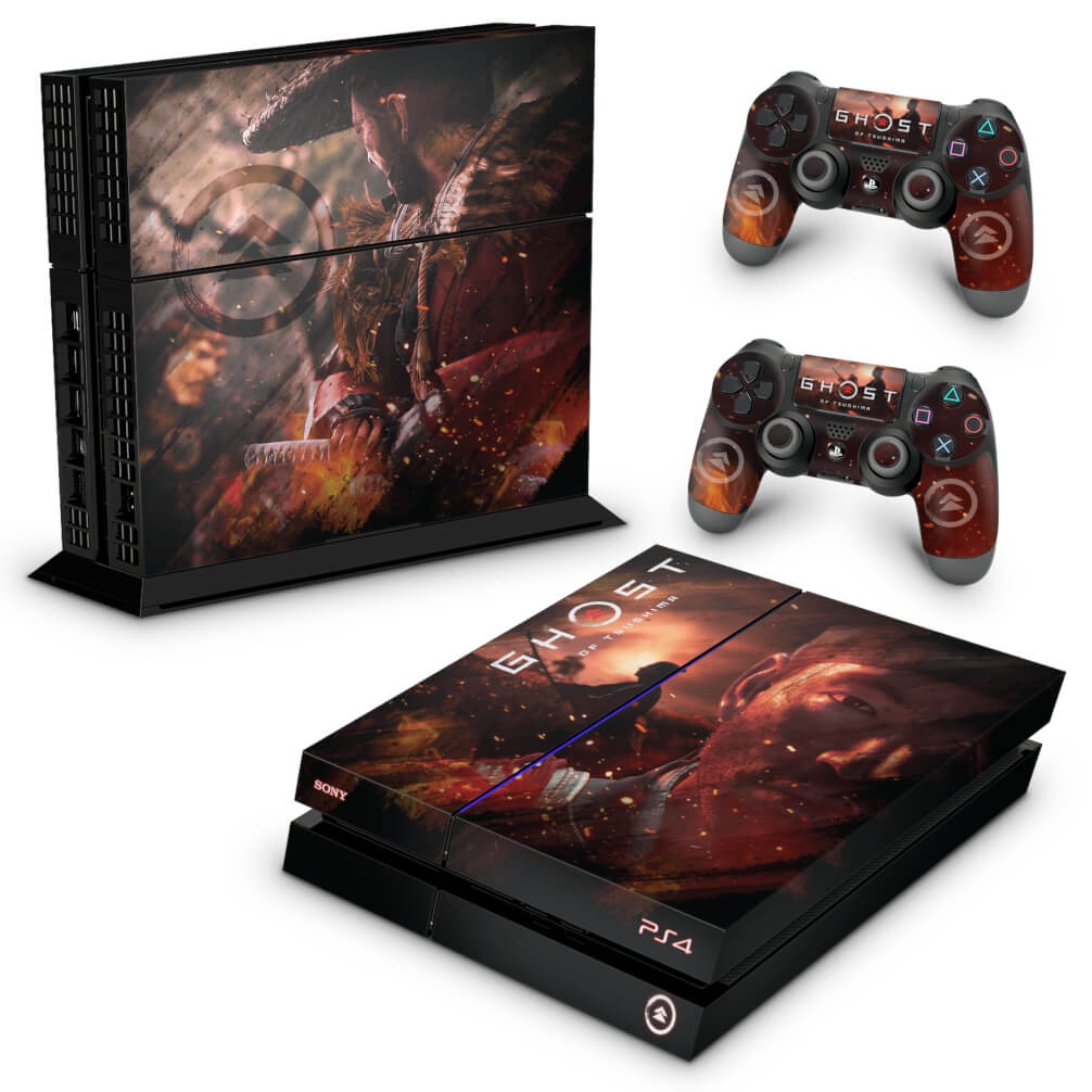 Skin PS4 Fat Adesivo - Ghost of Tsushima | Shopee Brasil
