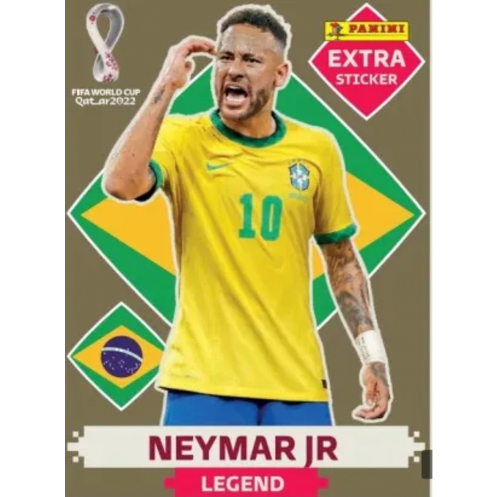 Figurinha Neymar Ouro Extra Sticker Panini Copa 2022 Raro | Shopee Brasil Figurinha Neymar Ouro Extra Sticker Panini Copa 2022 Raro | Shopee Brasil