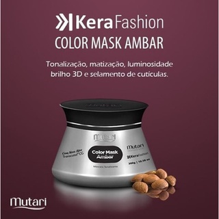 Mascara Tonalizante Ambar Color Mask Mutari 300g | Shopee Brasil