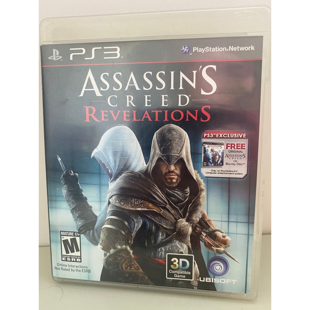 Assassins Creed Revelations Ps3 Usado Fisica Shopee Brasil