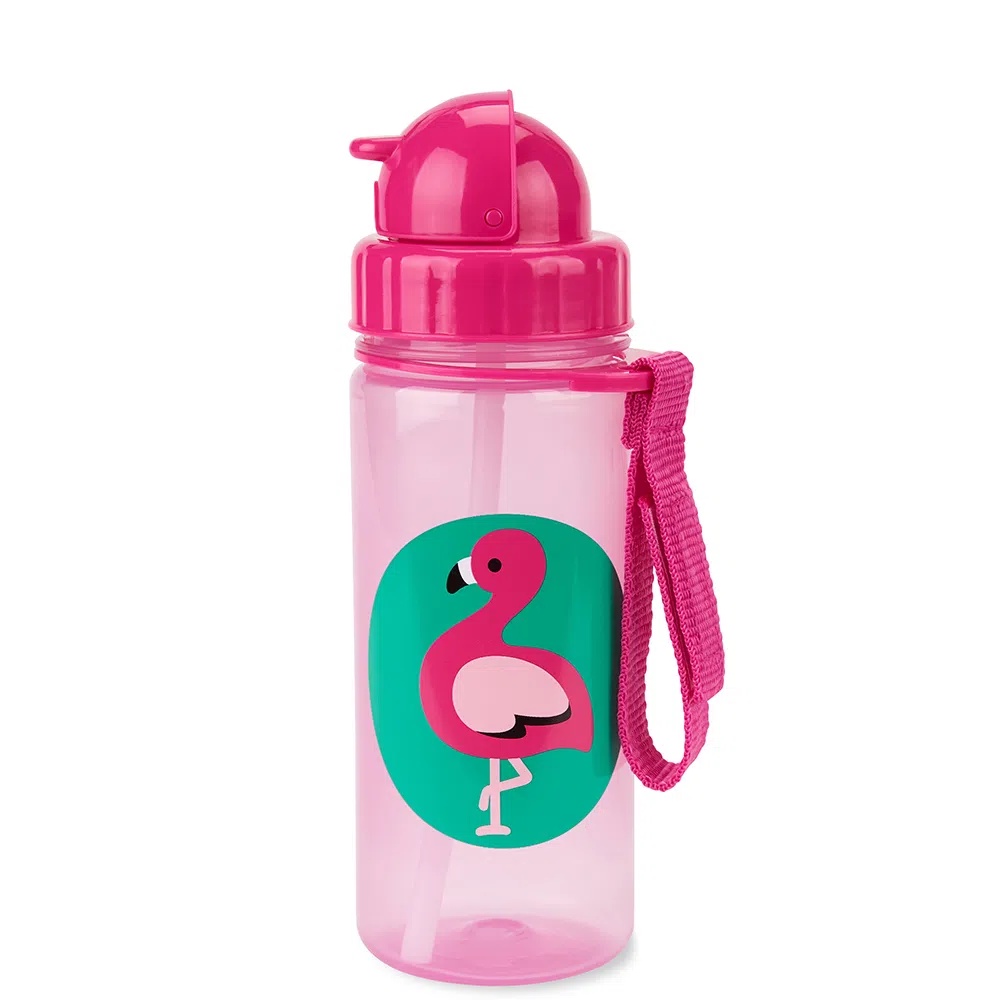 garrafa skip hop flamingo flip | Shopee Brasil