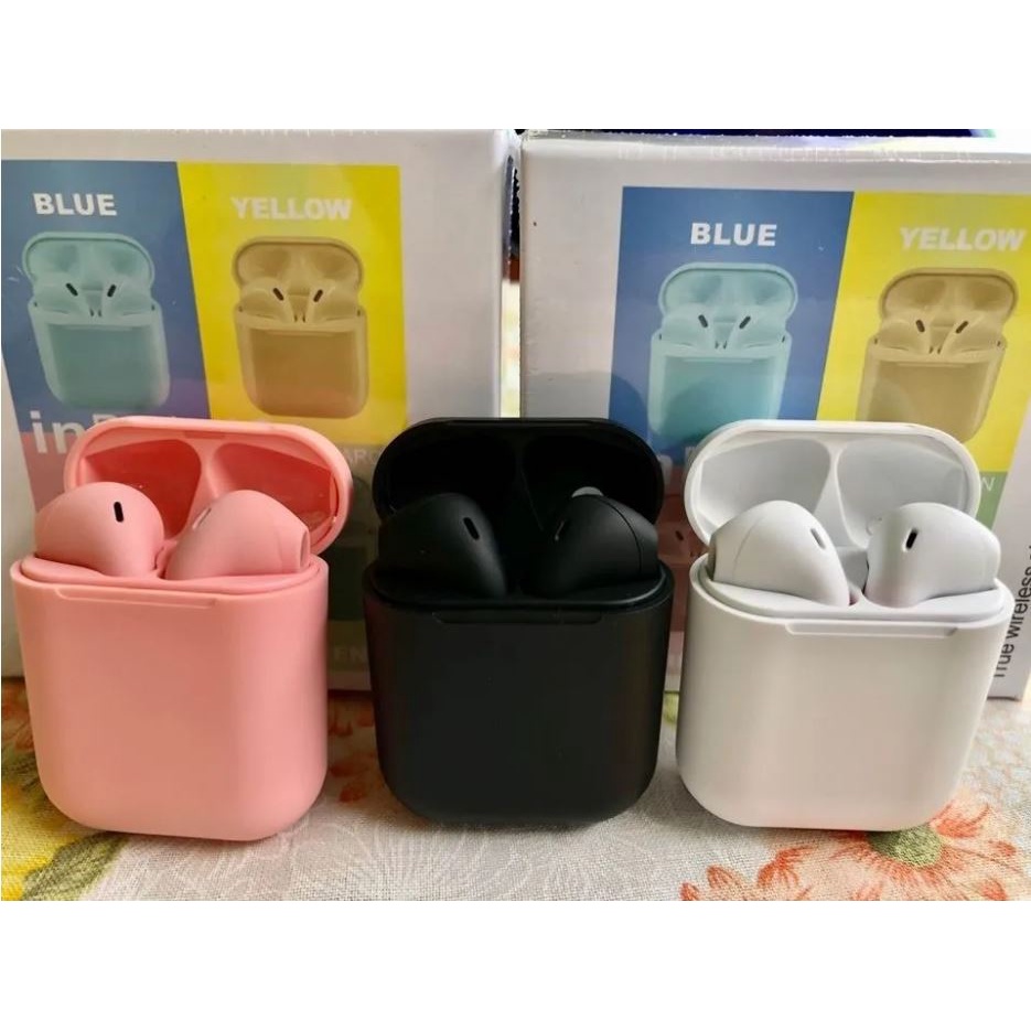Fone De Ouvido inPods 12 Simple - V5.0 Sem Fio Bluetooth Com Caixa ...