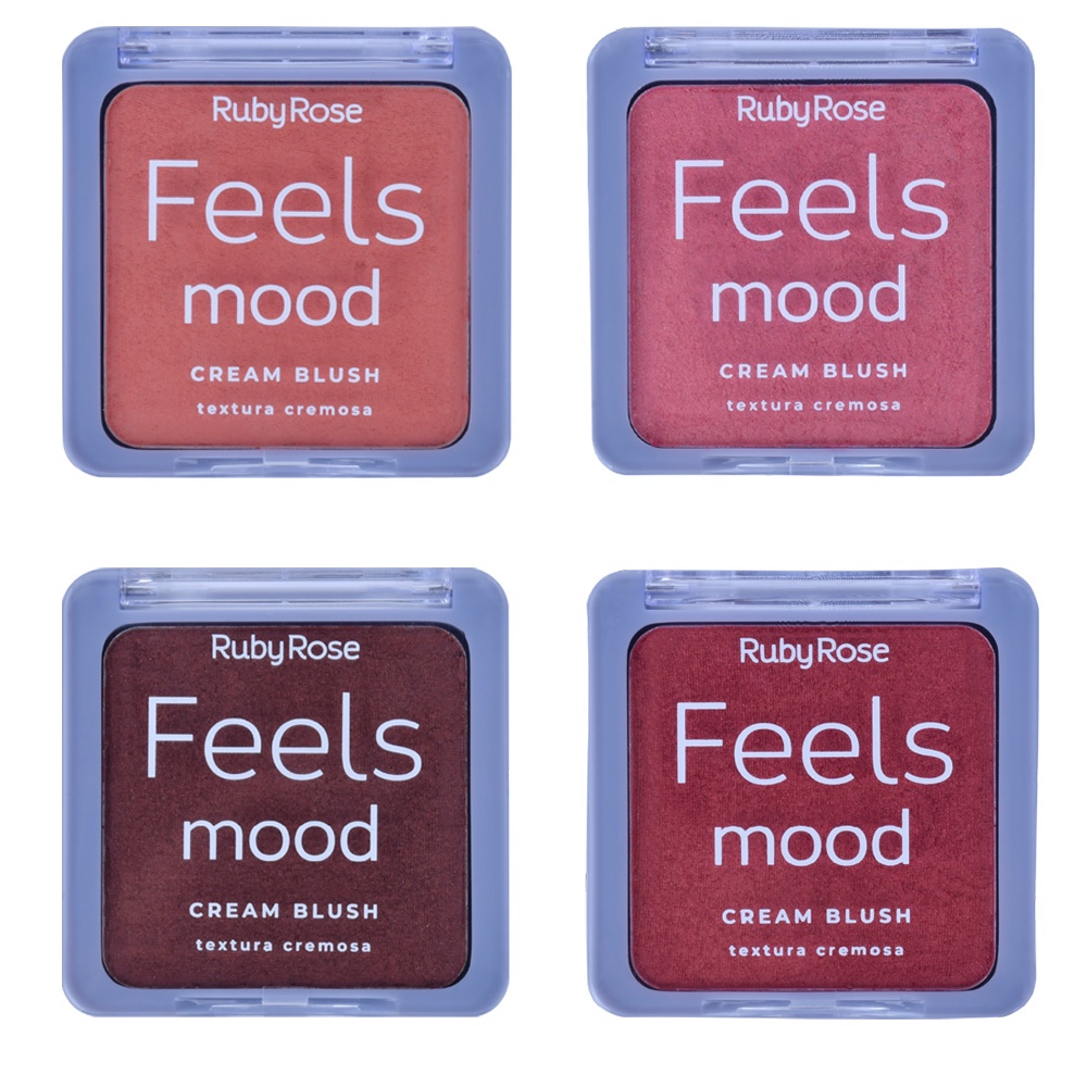 Cream Blush Ruby Rose Feels Mood | Shopee Brasil