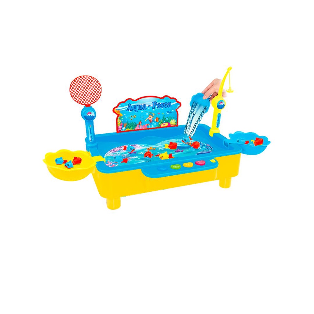 Brinquedo pescaria Agua Pesca com acessorios - Fenix | Shopee Brasil