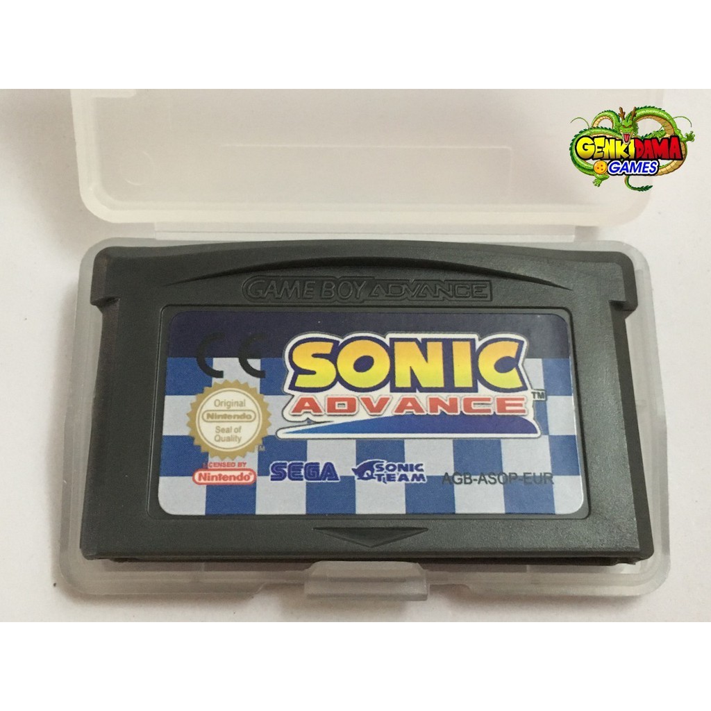 Sonic Advance Game Boy Advance Gba Nintendo Ds Nds Lite | Shopee Brasil