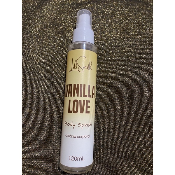 Vanilla Love - Body Splash 120ml | Shopee Brasil