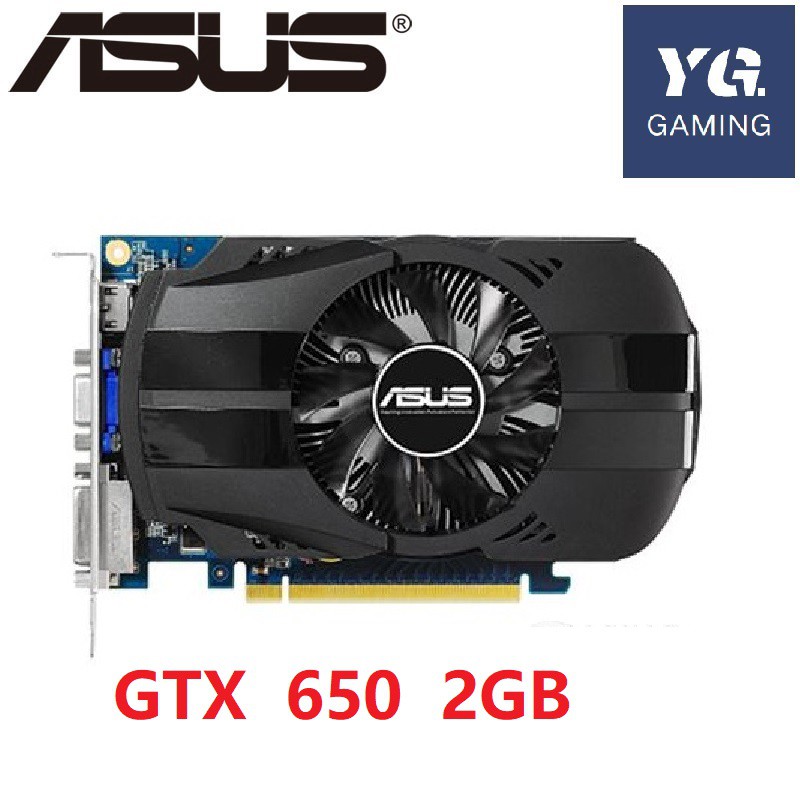 Placa De Vídeo ASUS Original GTX650 2GB GDDR5 Placas Gráficas Para ...