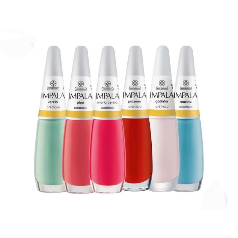 Esmalte Impala cremoso 7,5ml | Shopee Brasil