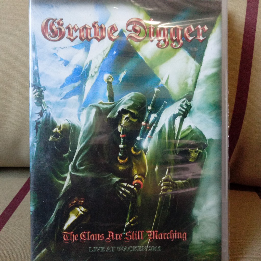 Dvd Grave Digger - The Clans Are Still Marching (Lacrado) | Shopee Brasil