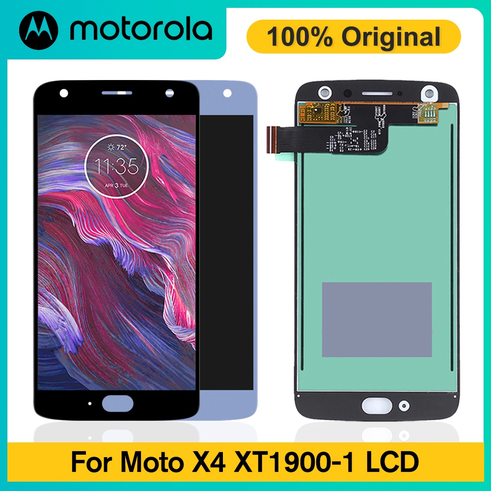 Lcd Para Motorola Moto X4 Display Tela Xt1900 Touch Frontal Com Aro ...