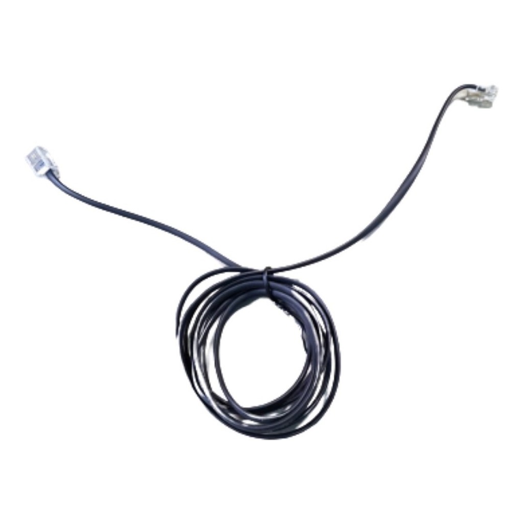 Fio De Telefone Extensor Com Plug Rj11 10 Metros | Shopee Brasil