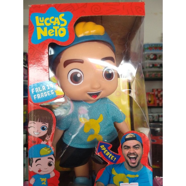 Boneco Lucas Neto | Shopee Brasil