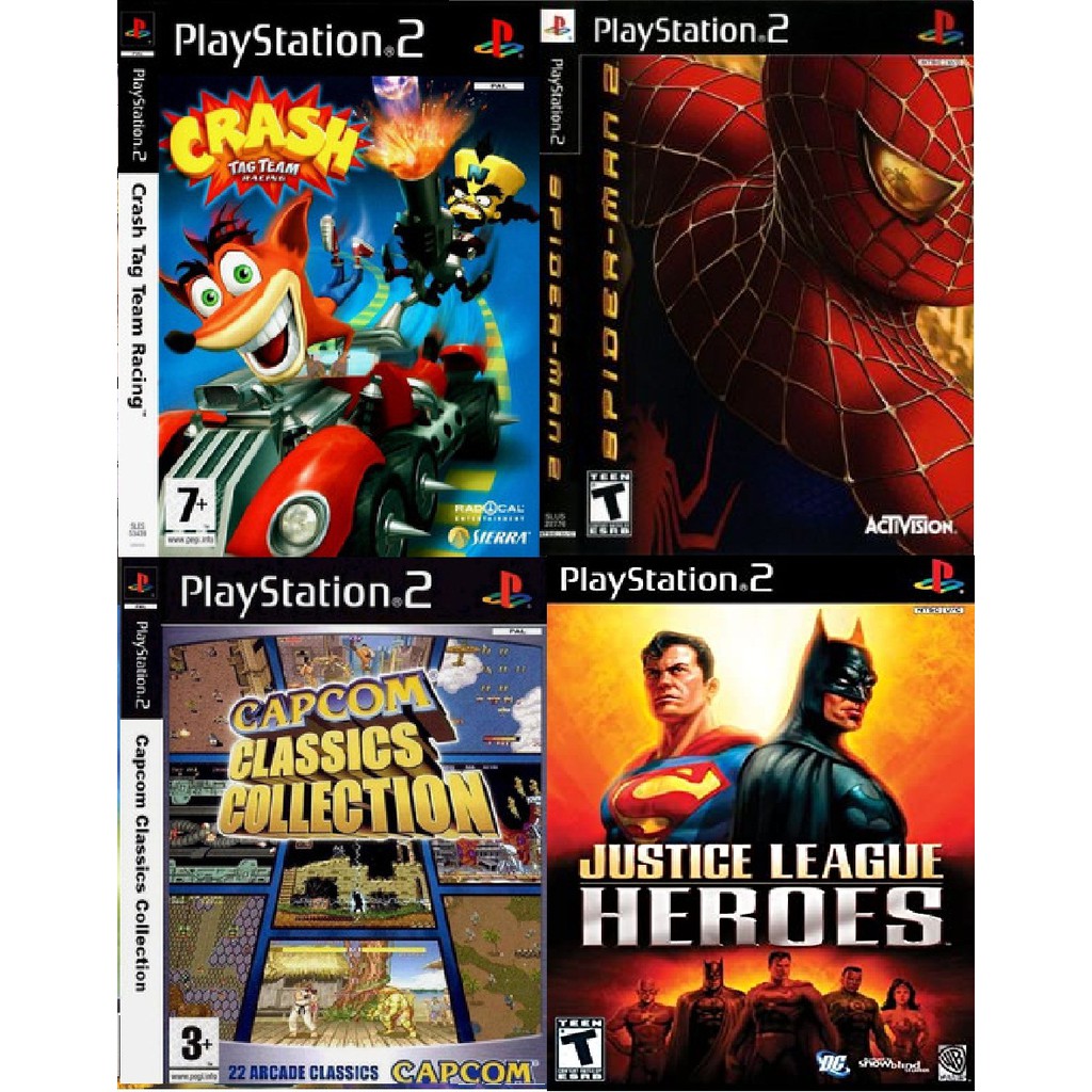 C. TTR + HA 2 + CC collection + JLH jogos ps2 playstation 2 play 2 ...